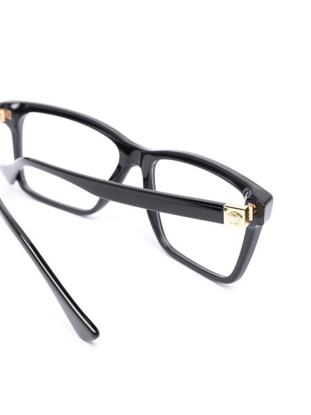 Versace Black Square Frame Glasses - VAULT VIETNAM