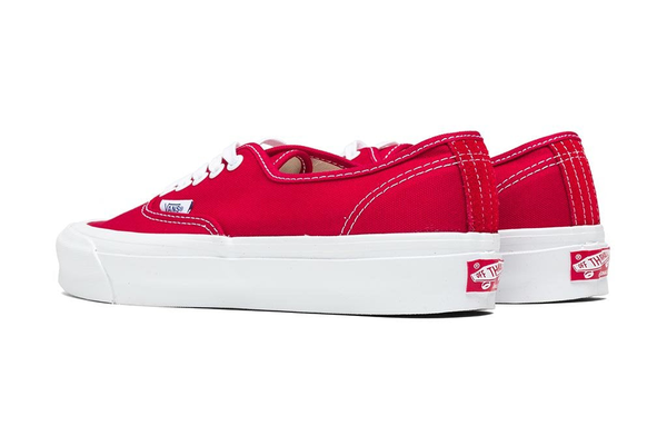 Vans Vault Authentic Red True White - VAULT VIETNAM