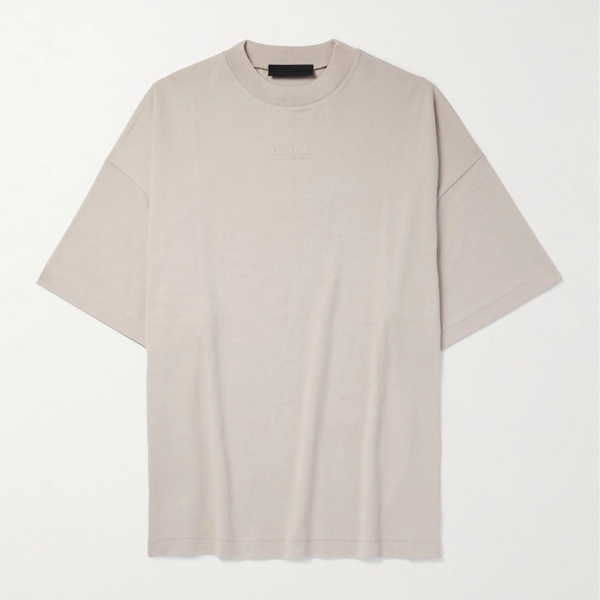 Tee Fear Of God Essentials Silver Cloud - VAULT VIETNAM