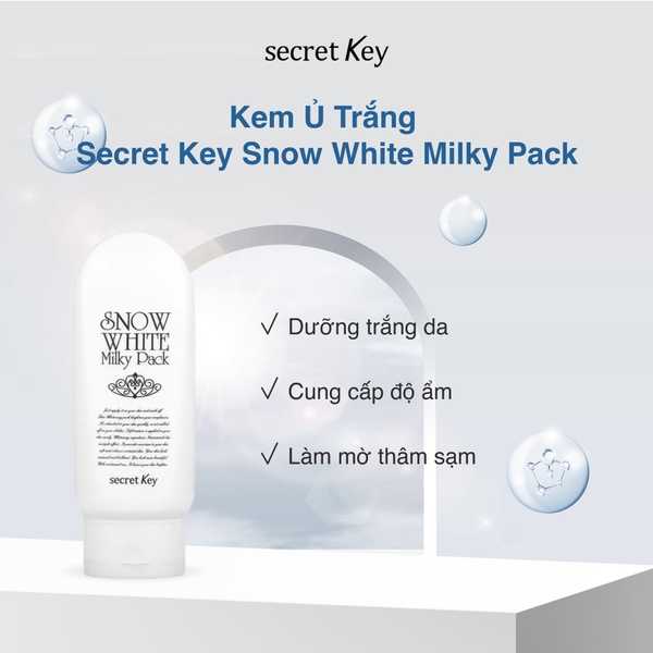 Kem Snow White Combo Dưỡng Trắng Da Secret Key secret Key