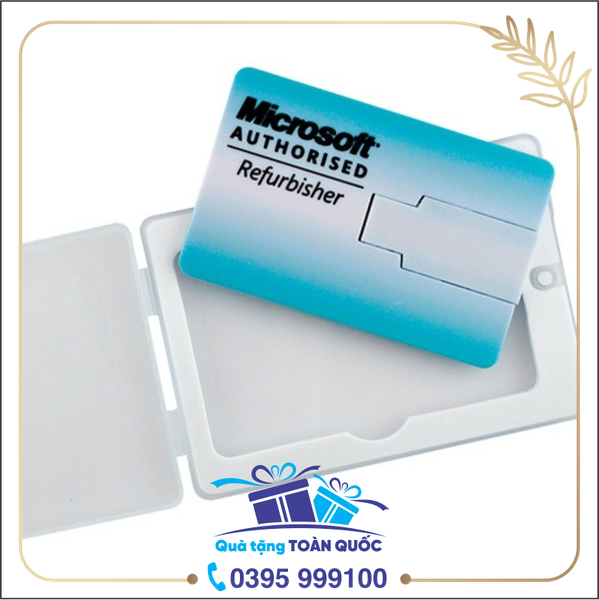 USB - Hộp nhựa đựng usb name card 21 | Quà Tặng Toàn Quốc
