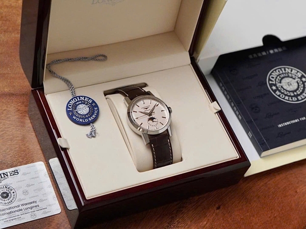 Đồng Hồ Nam Longines Automatic 1832 Moon Phase L4.826.4.92.2 ( L48264922 )