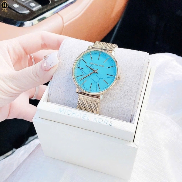 Đồng Hồ Nữ Michael Kors Quartz Pyper Turquoise MK4393