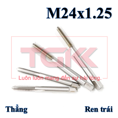 Taro ren trái ren mịn M24x1.25 Siêu thị ốc vít