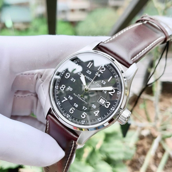 ĐỒNG HỒ NAM HAMILTON KHAKI OFFICER H70625533