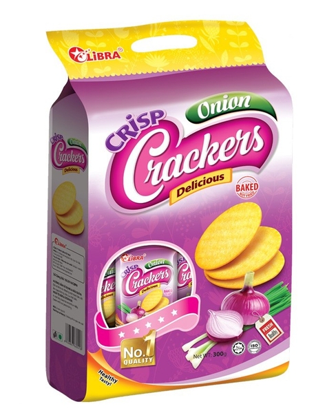 BÁNH QUY CRISP CRACKERS VỊ HÀNH LIBRA 230G Shop Thúy Anh
