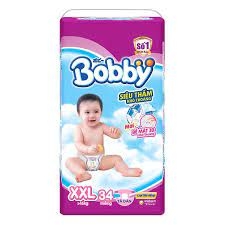 Tã bobby dán XXL 34 Shop Thúy Anh