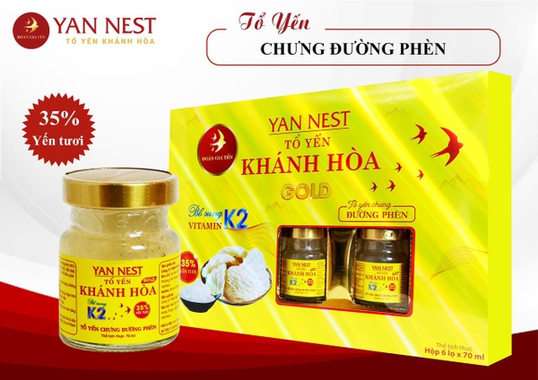 Yến YAN NEST - ĐƯỜNG PHÈN 35% Shop Thúy Anh