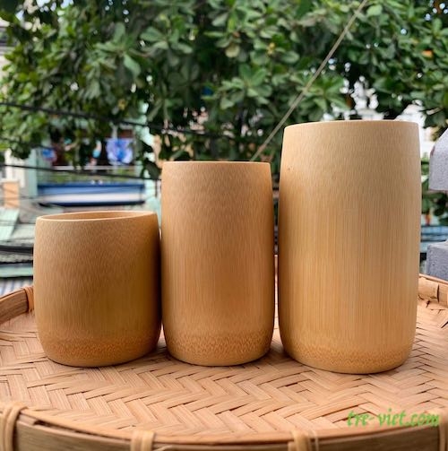 Cốc Tre - Ly tre tự nhiên - Bamboo Cup (3 size)