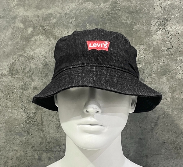 PHỤ KIỆN CHÍNH HÃNG - Mũ Bucket Levi's Hat Black - RM45