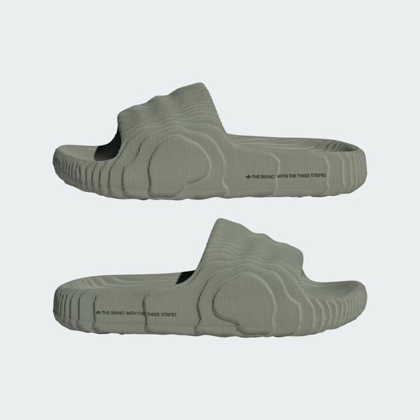 Dép Chính Hãng - Adidas Adilette 22 Slides ‘Silver Green’ - IG8264