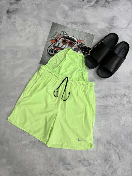 Quần Short Chính Hãng - Nike Running Dri-fit 2in1 Kèm Sịp 7in 'Lime ...