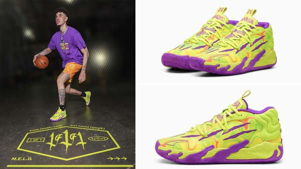 Giày Bóng Rổ Chính Hãng - Puma LaMelo Ball MB.03 'Spark Safety Yellow ...