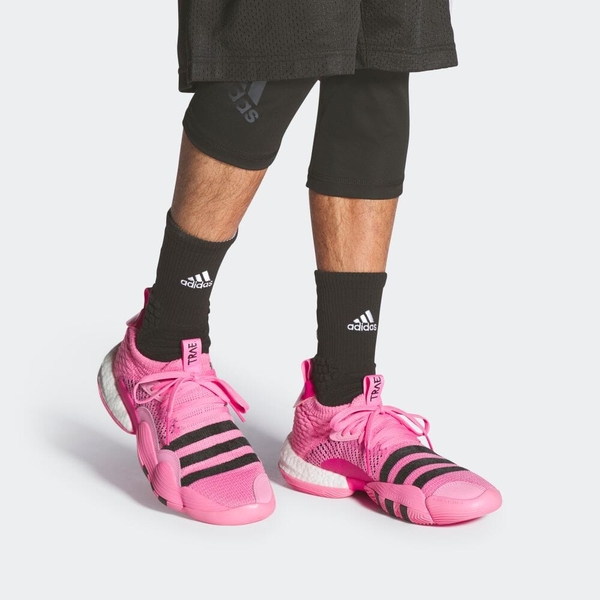 GIÀY BÓNG RỔ CHÍNH HÃNG ADIDAS - Trae Young 2 Pink Trap House Black ...