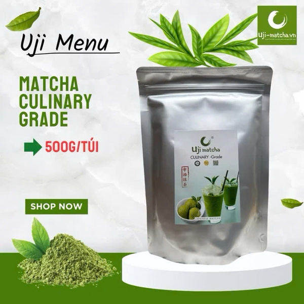 Bột Matcha Uji Culinary Grade 500G