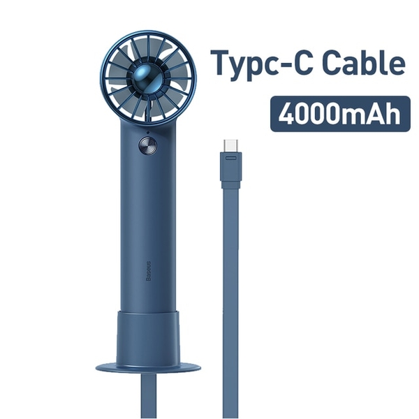 Quạt Cầm Tay sử dụng pin Mini Baseus Flyer Turbine Handheld Fan ...