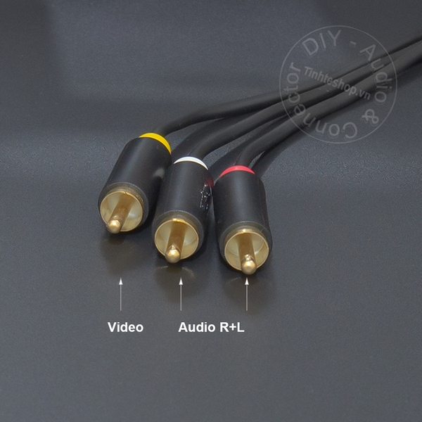 Dây 3.5 ra 3 RCA cho TV Sony - 3 RCA to 3.5mm cable | Tinh Tế Shop