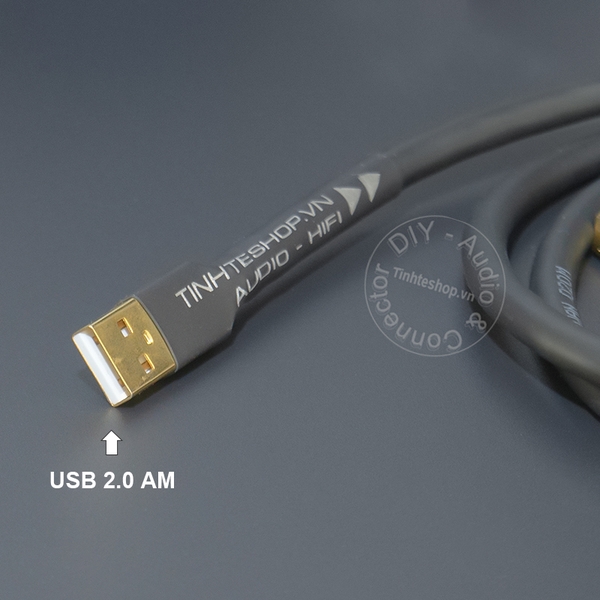 Dây USB DAC DIY - USB cable AM - BM for digital audio codec | Tinh Tế Shop