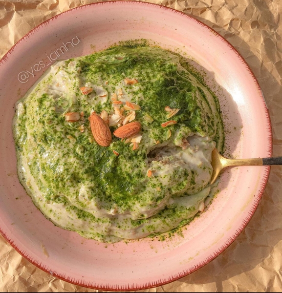 Matcha Rice Cake Tiraminsu