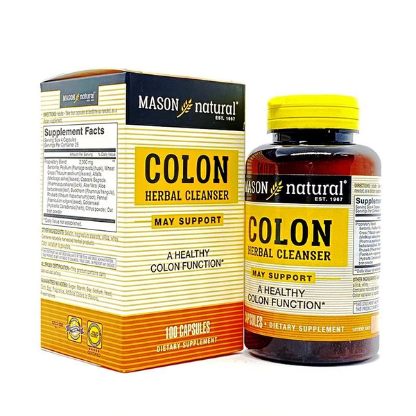 COLON HERBAL CLEANSER MASON NATURAL