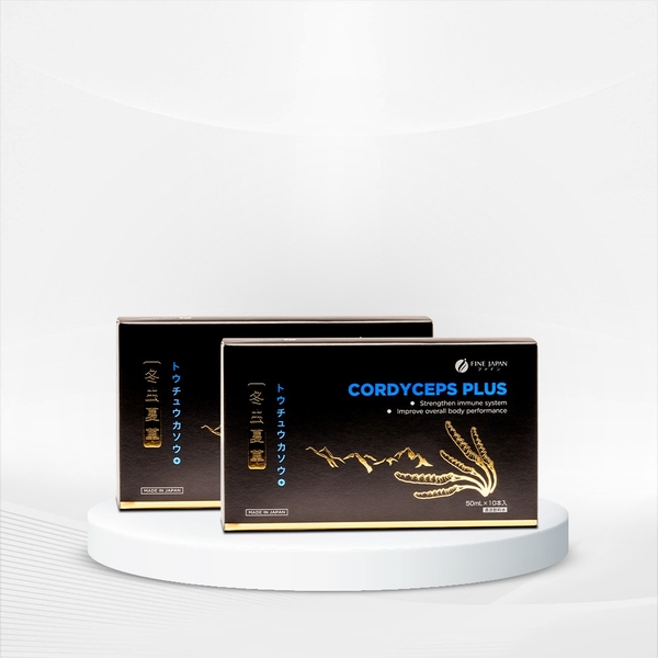 Nước Uống Đông Trùng Hạ Thảo Fine Japan Cordyceps Plus (Combo 2)