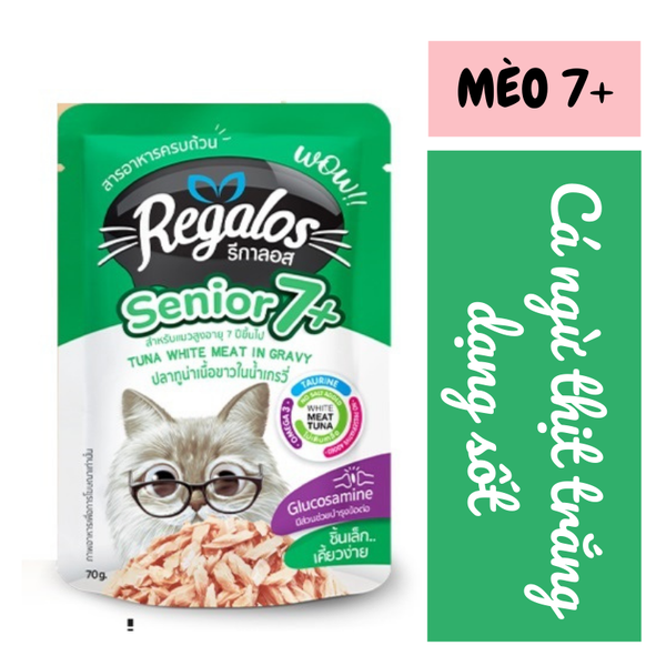 pate Regalos Senior 70g Meowy Pet Shop
