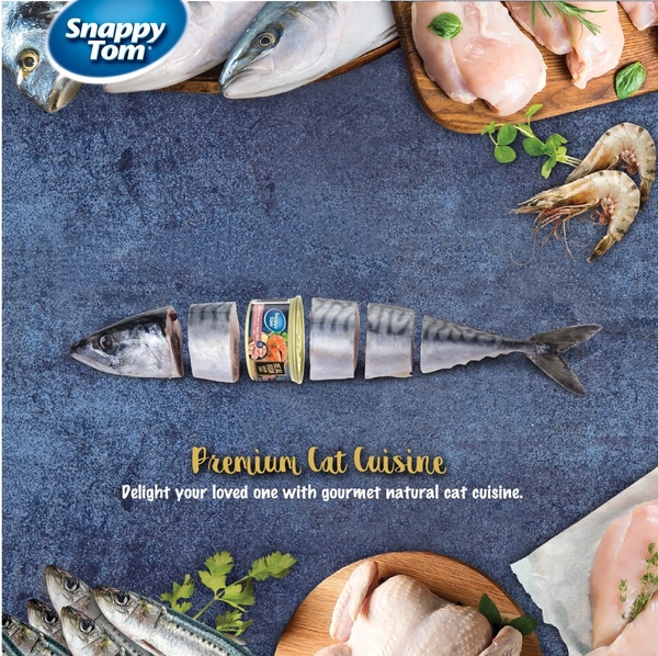 Pate lon Snappy Tom Premium Meowy Pet Shop