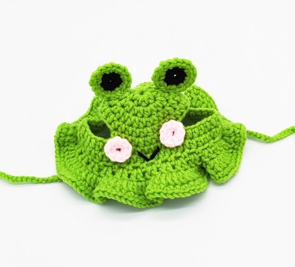 Nón len - Ếch xanh Meowy Pet Shop