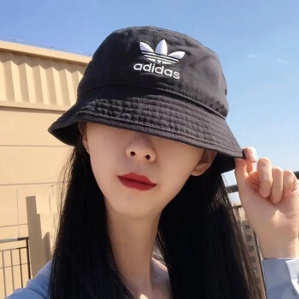Nón Adidas Adicolor Trefoil Black Bucket Hat AJ8995