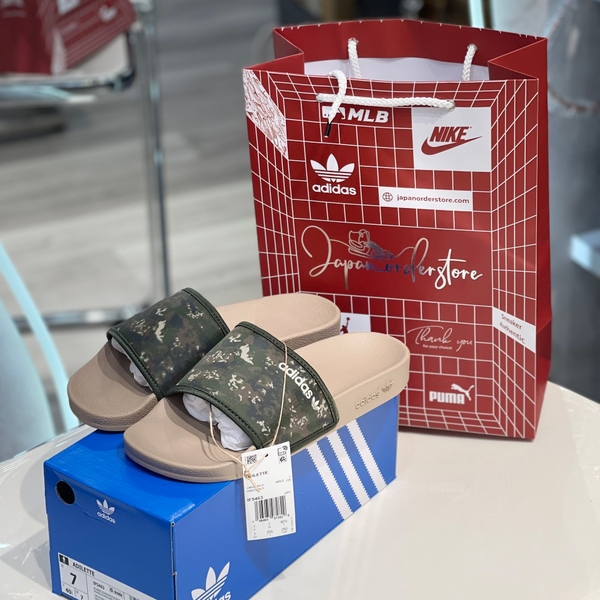 Dép Adidas Adilette Shadow Green Brown Camo IF5463