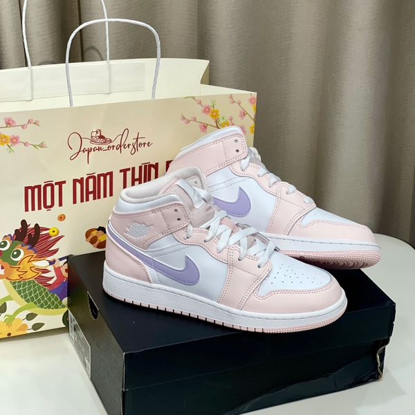 Giày Nike Air Jordan 1 MID Pink Wash FD8780-601
