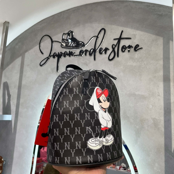 Balo Mini MLB x DISNEY Monogram NYK Black | 32BGK1011-50L