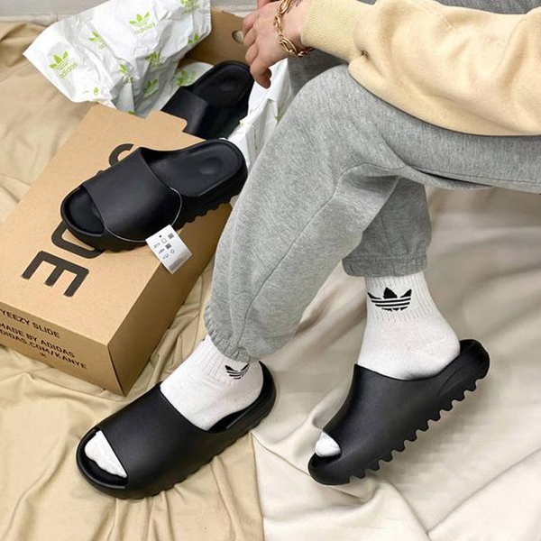 Dép Adidas Yeezy Slides Dark Onyx ID5103 Japan_Orderstore