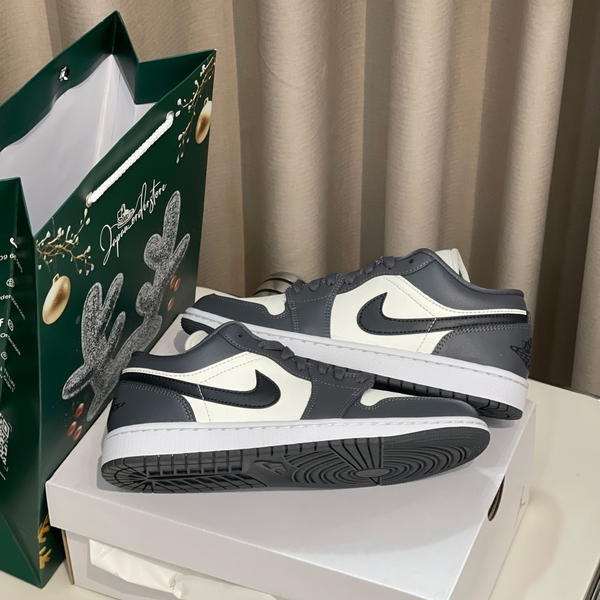Giày Nike Air Jordan 1 Low Dark Grey DC0774-102