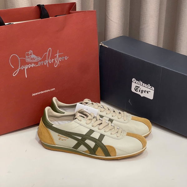 Giày Onitsuka Tiger Runspark Beige Olive 1183B480-200
