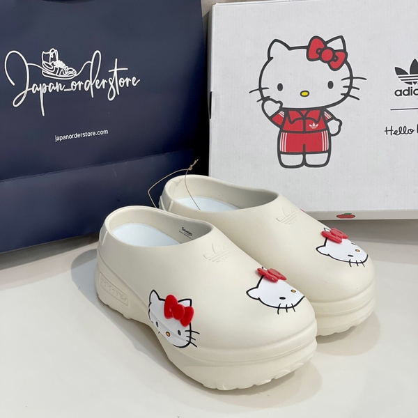 Giày Adiform Stan Smith Mule Off White Hello Kitty IE9127