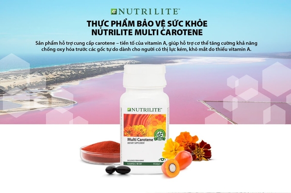 Bổ mắt Nutrilite Multi Carotene 90 viên LienUS