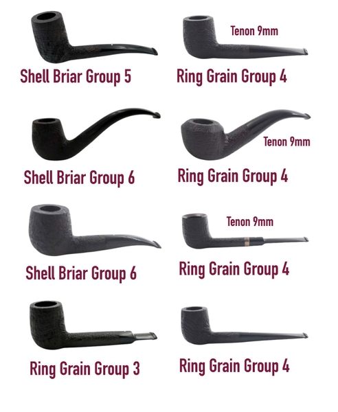 Dunhill hàng đặt (Shell Briar & Ring Grain)