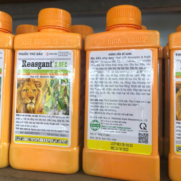THUỐC TRỪ SÂU SINH HỌC REASGANT 3.6EC nongduocbichtram