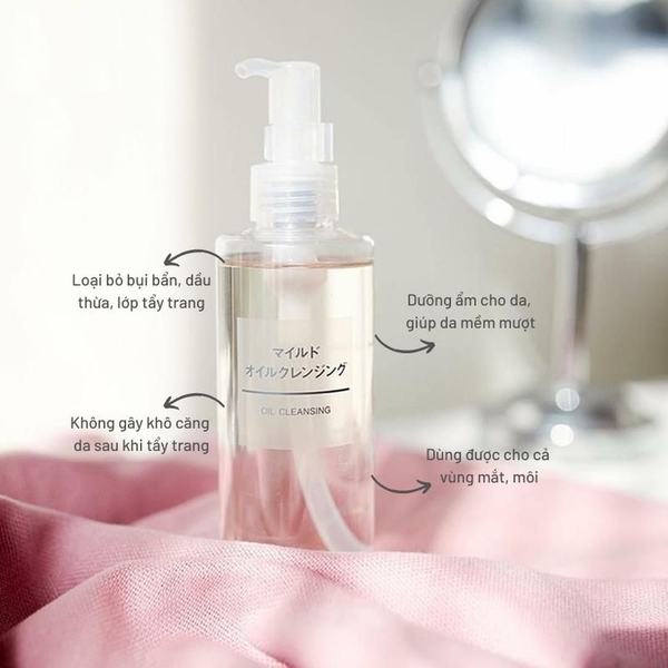 Dầu Tẩy Trang Muji Oil Cleansing 200ml