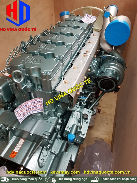 Bán động cơ xe Howo 420 Ps, máy cơ, chính hãng, mới 100%