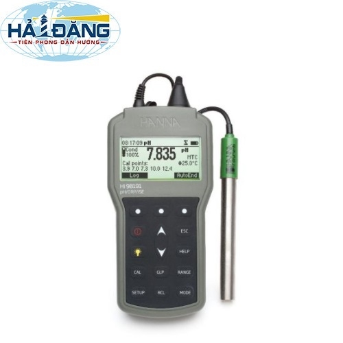 Hanna HI98191 - Máy đo pH/ORP/ISE/Nhiệt Độ cầm tay chống nước Hải Đăng ...