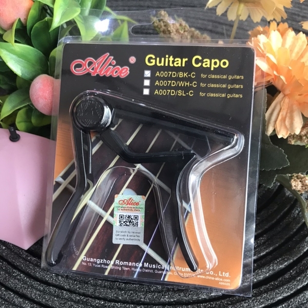 Capo guitar Acoustic Alice A007D/BK-A