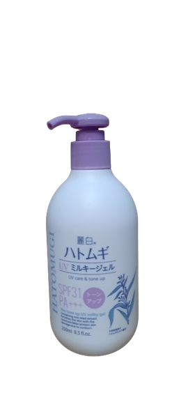 Sữa Dưỡng thể chống nắng Hatomugi Tone Up UV Milky Gel SPF31 PA ...