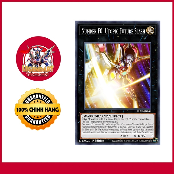 [EN][Thẻ Bài Yugioh] Number F0: Utopic Future Slash