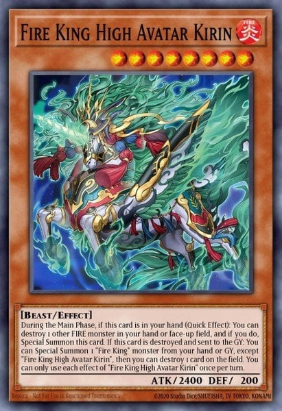Fire King High Avatar Kirin
