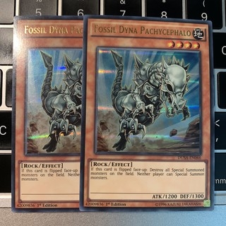 [Thẻ Bài Yugioh Chính Hãng] Fossil Dyna Pachycephalo