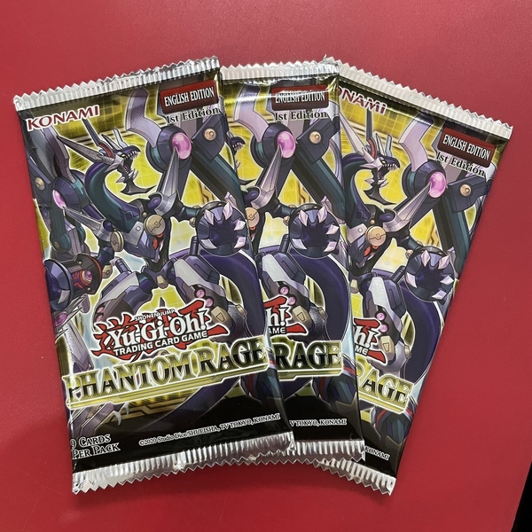 [Gói Bài Yugioh Chính Hãng] Booster Pack Yugioh Phantom Rage PHRA 2020
