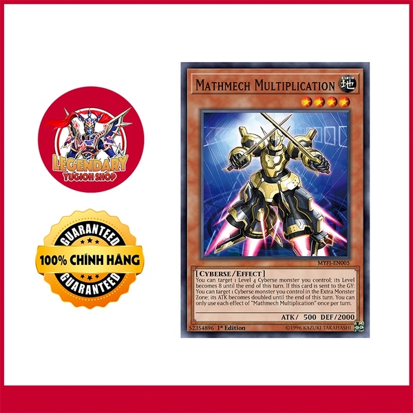 [EN-JP][Thẻ Bài Yugioh Chính Hãng] Mathmech Multiplication