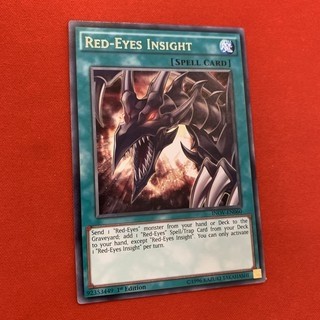 [EN][Thẻ Bài Yugioh Chính Hãng] Red-Eyes Insight